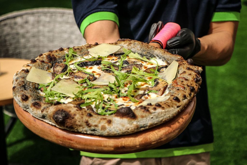 Pizza | Let's Padel Cafe Mussafah